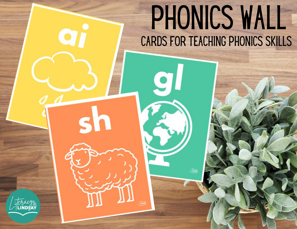 Phonics Cards- Sound it Out Wall – Literacy and Lindsay