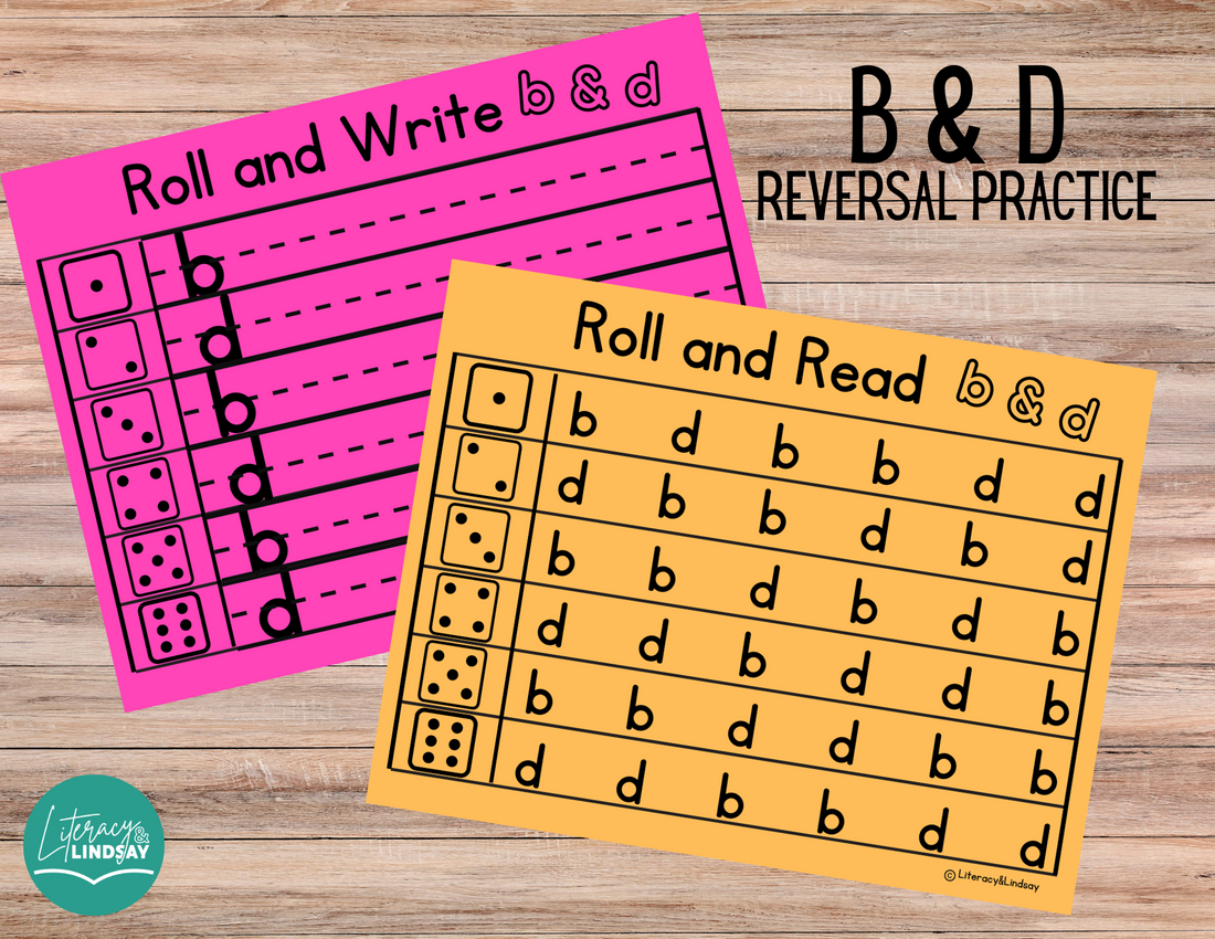 b & d Letter Reversal – Literacy and Lindsay