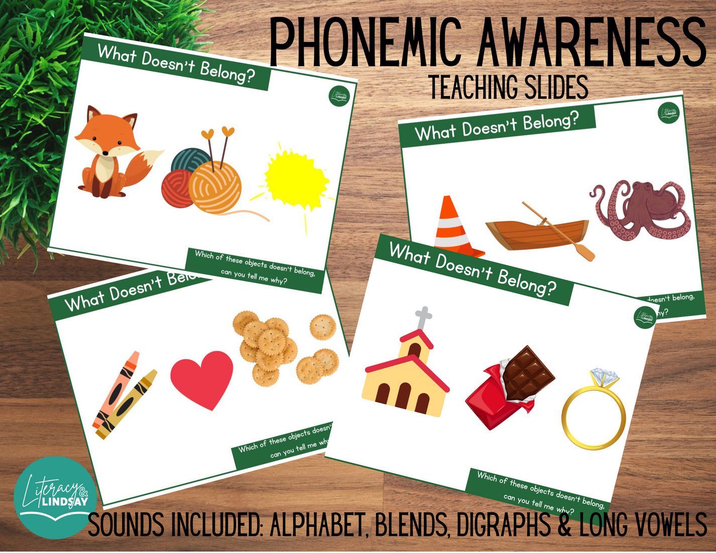 Phonemic Awareness- Teaching Slides – Literacy and Lindsay